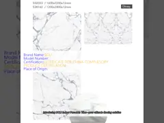 Low Water Absorption Indoor Porcelain Tiles Durable and Long-Lasting for Flooring