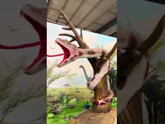 China Lifelike Robotic Animatronics Snack Customized Size For Zoo Park for sale