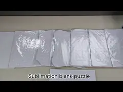 China DIY Custom Sublimation Puzzle Blanks A3 A4 A5 Personalized Photo Puzzle for sale
