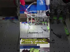 China 70T Silicone PVC Key Chain Manufacturing Machine For Rubber Vulcanization for sale