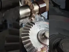 China Anodizing Aluminium CNC Worm Gear Machining Mechanical Transmission for sale