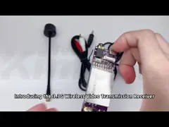 3.3GHz Ultra-Light 24CH ricevitore video wireless 12.5g per droni FPV