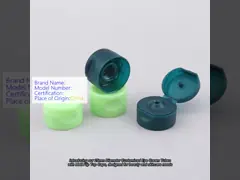 25mm Diameter Customized Eye Cream Tubes with Matt Flip Top Caps