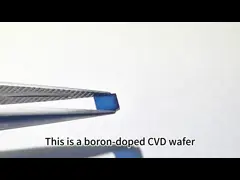 China CVD Boron Doped Diamond Bdd Electrodes For Coating The Si/Niobium Substrate for sale