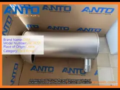 2427R721 Muffler KOBELCO Excavator Spare Parts Fitting For MD140C SK120LC SK150LC