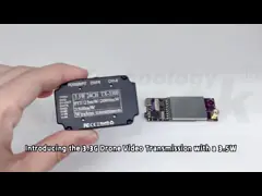 Combo trasmettitore e ricevitore video per drone da 3,3 GHz, 3,5 W, ampia tensione