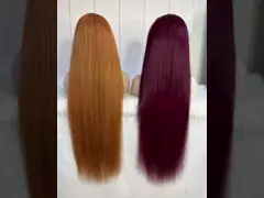 Multi Styles And Colors Virgin Human Hair Lace Wig