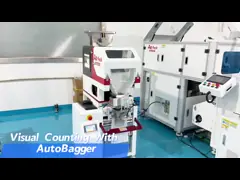 China Dual-Channel Automatic Vision Counting Machine: Zero-Error Hardware Components Packaging for sale