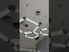 China Decorative Light Ballroom Shopping Center Lighting Hotel Lobby Large Chandelier Luxury Ceiling Crystal Light for sale