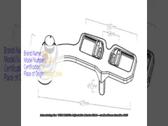 China ABS Material Adjustable Music 2 Jetting Manual Toilet Bidet Music Bidet WRAS ACS Approved for sale