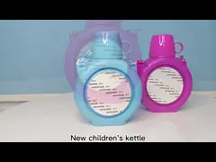 China Printable Sublimation Plastic Water Bottle For Kids' Back To School Season for sale