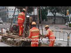 150 Meters Depth Capacity Core Rig Drill For Civil Construction