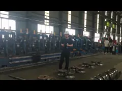 Quick Change Rollers MS High Frequency Welding Pipe Mill for Carbon Steel