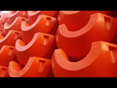 China 8 Inch Pipeline Flotation Collars Chemical Impact Resistant Closed Cell Foam Structure for sale
