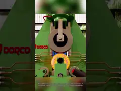 3D display of vertical ring rolling machine