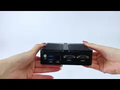 Intel Celeron J6412 Processor With DDR4 16GB RAM and 2 HD Industrial Fanless PC