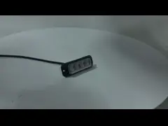 WT-T10912 Side Flashing 12V - 24V LED Strobe Warning Lights IP67 Warning Signals