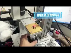 China Current Collecting Plate Of Cylindrical Cells Laser Welding Machine By Hanwei AMB for sale