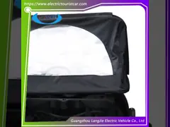 China Electric Golf Cart Rain Shelter EZGO Tail Bag Rain Curtain Cover for sale