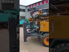 Cina perforazione pneumatica Rig Large Water Borehole del fango 6000kg e dell'aria 280 metri di profondità in vendita