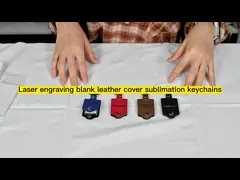 Sublimation Leather Keychain Blanks Personalised Picture Keychain