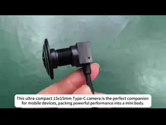 1.66mm Lente de ojo de pez gran angular HD UVC 2MP cámara Android teléfono Micro cámara USB