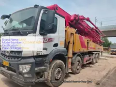 2020 Used SANY 62 Meter Truck Mounted Concrete Pump Truck construction machinery