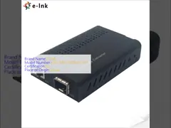 Mini-type 10/100/1000Base-TX to 1000Base-SFP Media Converter