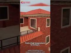 중국 현대 디자인 혼합 경사 색상 얇은 점토 벽돌 장판 건물 외관 벽 클린커 타일 판매용