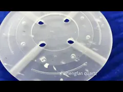 Molten stone quartz material