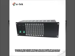 4U Telephone Fiber Mux Rack