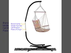 Easy Assembly wirecutter Hammock Stand with Package Includes and Instructions