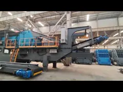 China Domestic Heavy Duty Construction Machinery Waste Disposal Station 500 Tons for sale