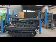 Durable Outriggers Crawler Track Undercarriage 5 MT Loading Capacity