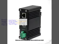 Industrial Gigabit 95W 802.3bt PoE++ Injector (12~48VDC)