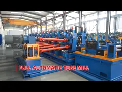 ERW Cold Cut Pipe Mill Machine for 10-50mm Carbon Steel Pipes