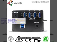 4 Port USB 2.0 Fiber Extender