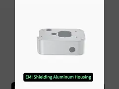 Alloggiamento elettronico in alluminio con schermatura EMI in alluminio personalizzato per controller industriale