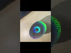 High-Precision Laser Printing Machine Rainbow Surface Effects