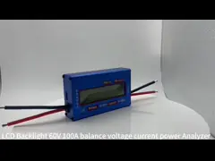 60V 100A ワット メルター RC アクセサリー RC ドローンのリチウム電池電源分析機