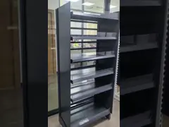 Grey adjustable ladder rack 1650X700X370