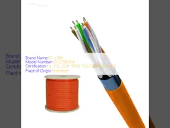 도매 대량 CAT8 FFTP 22AWG LSZH 블루 케이블 2000MHz, 안정적인 데이터 센터용