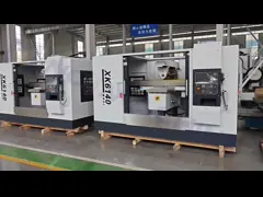 Horizontal Metal Milling CNC Machine XK6140 Fresadora CNC