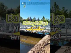 중국 Q345E 베일리 스틸 비상대교 TSR 구조물 부식 저항성 판매용