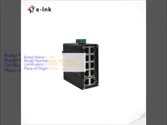 Mini Industrial 10-Port 10/100/1000T Compact Ethernet Switch