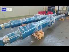 Гидравлический цилиндр собственной разработки для системы управления затвором плотины