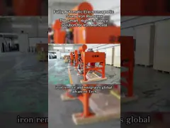 China JC Electromagnetic Iron Remover for Polysilicon PV Material with 3500-45000 Gauss Magnetic Field and AI Monitoring for sale