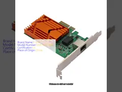 PCIe x4 Single-port RJ45 10G Ethernet Network Adapter