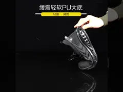 China Men's Lightweight Steel Toe Safety Shoes Breathable Puncture & Impact Resistant Odor-Resistant Work Shoes for Summer for sale