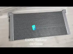 China 2364431 236-4431 Radiator Oil Cooler Hydraulic Oil Radiator For Cat 320c 3066 Engine Excavator Replace Parts for sale